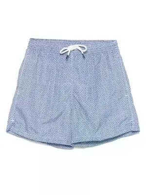 Fedeli Madeira Swim Shorts - Blue