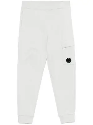 C.P. COMPANY Lens-detailed Sweatpants - Blue