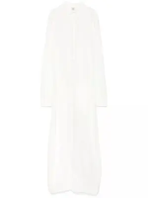TOTEME Parachute Maxi Shirt Dress - Neutrals