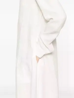 TOTEME Parachute Maxi Shirt Dress - Neutrals