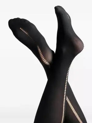 MAISON CLOSE Infinite Line Tights - Black