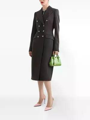 Dolce & Gabbana Double-breasted Coat With Padded Hips