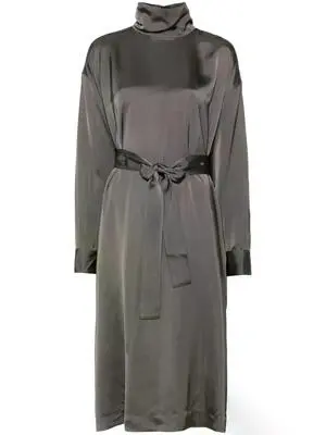 Fabiana Filippi Satin Dress - Grey