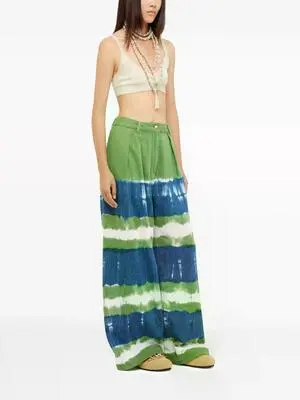 Alanui Magic Journey Tie-dye Wide-leg Jeans