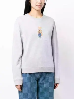 Maison Kitsuné Fox-print Cotton Sweatshirt
