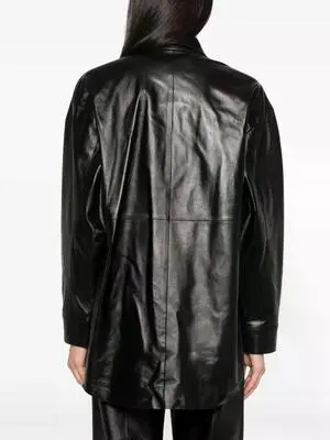 AERON Feather Leather Shirt