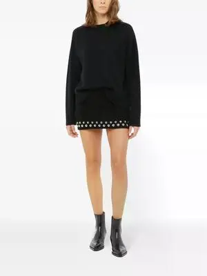 Alanui Love And Studs Mini Skirt