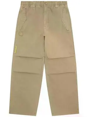 AAPE BY *A BATHING APE Wide Leg Trousers - Neutrals