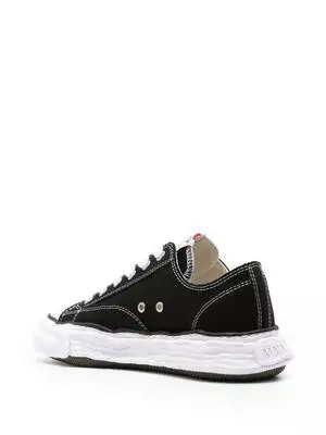 Mihara Yasuhiro Distressed Low-top Canvas Sneakers