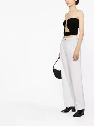 MAISON MARGIELA Mid-rise Wide-leg Jeans