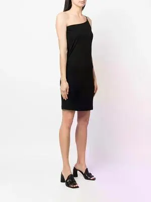 Dsquared2 Off-shoulder Knee-length Dress - Black