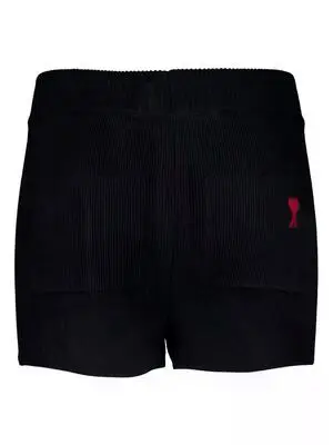 AMI Paris De Coeur Mini Shorts