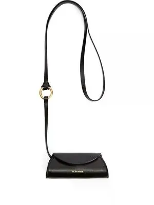 JIL SANDER Leather Lipstick Case - Black