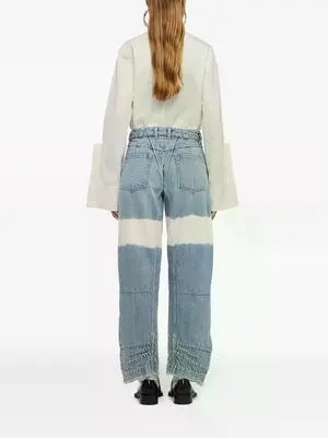 JIL SANDER High-waist Colour-block Jeans