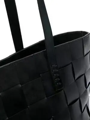 Dragon Diffusion Woven Leather Tote Bag