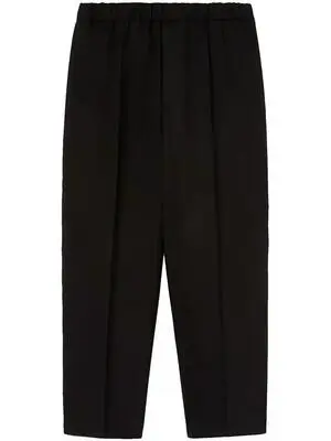 JIL SANDER Tailored Wide-leg Trousers - Black
