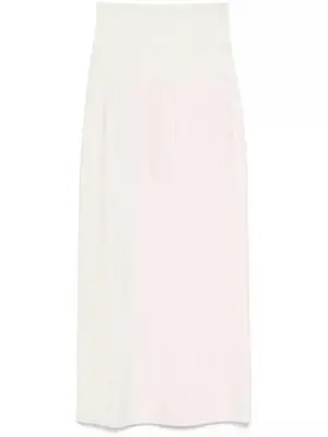 MUGLER Boning-detail Midi Skirt