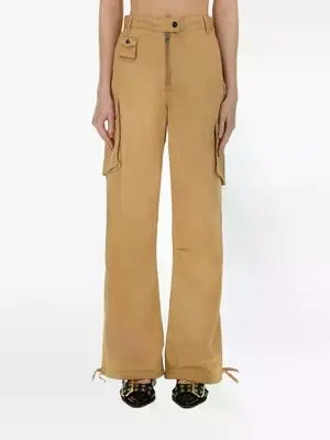 GANNI Cargo Trousers - Neutrals