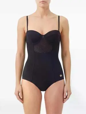 Dolce & Gabbana Balconette Swimsuit - Black