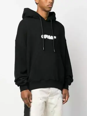 Off-White Logo-print Cotton Hoodie