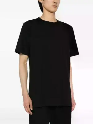 Off-White Logo-embroidered Cotton T-shirt