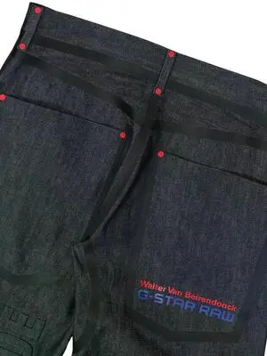 WALTER VAN BEIRENDONCK X G-star Raw Embellished Jeans