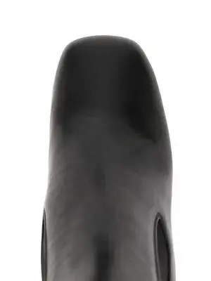 Rick Owens Leather Platform Boots