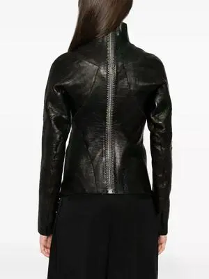 ISAAC SELLAM EXPERIENCE Lambskin Leather Jacket