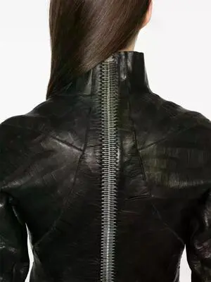 ISAAC SELLAM EXPERIENCE Lambskin Leather Jacket