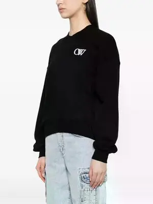 Off-White Initial Appliqué Sweatshirt