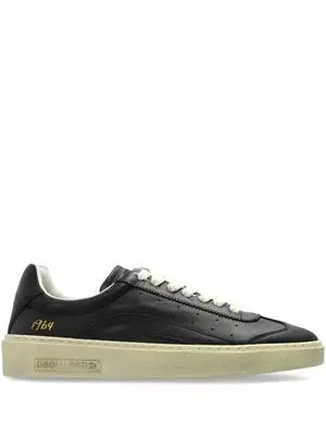Dsquared2 Rider Perforated Leather Sneakers - Black