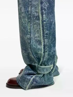 Rabanne Washed Wide-leg Jeans