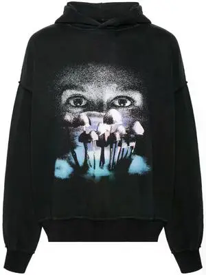 MISBHV Graphic-print Hoodie - Black