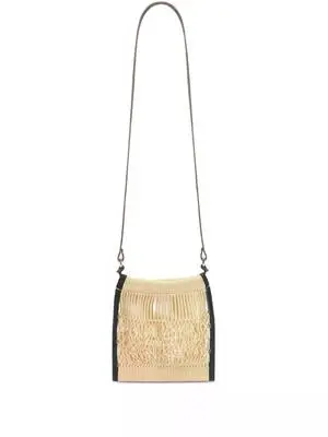 Lemaire Silver Tone Cross Body Bags For Women