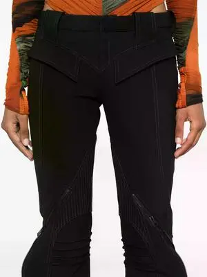 MUGLER Zipped Scuba Trousers