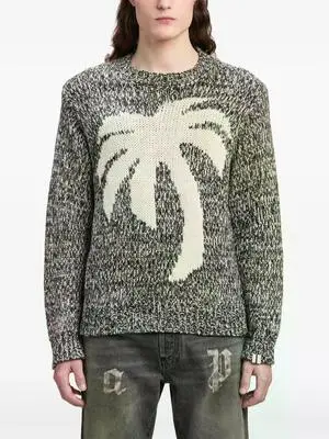 Palm Angels Palm Mélange-effect Jumper