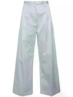 TELA Edamame High-waist Palazzo Trousers - Grey