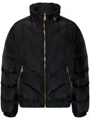 Versace Logo-print Padded Jacket