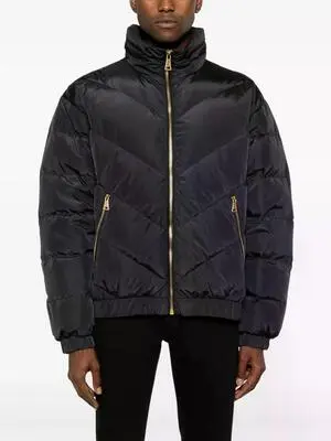 Versace Logo-print Padded Jacket