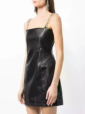 Rokh Chain Strap Mini Dress