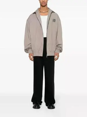Gcds Drop-shoulder Jacket With Logo Appliqu