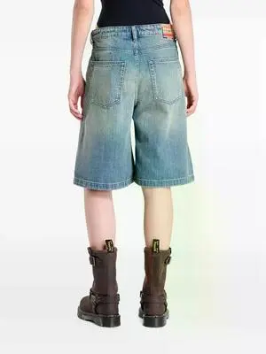 DIESEL® Worn-effect Denim Shorts
