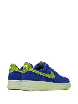 Nike X Olivia Kim Air Force 1 "no Cover" Sneakers - Blue
