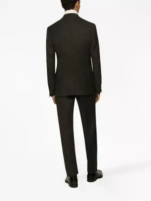 Dolce & Gabbana Sicilia-fit Double-breasted Blazer - Grey