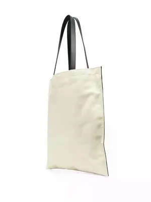 Moschino Illustration Print Tote Bag - Yellow