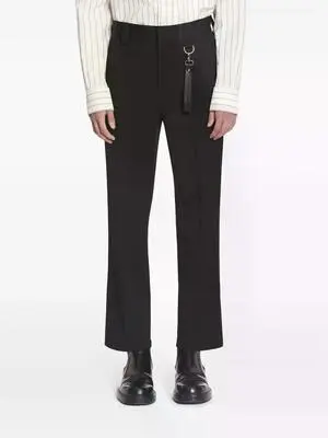 LANVIN Straight-leg Trousers With Pressed Crease