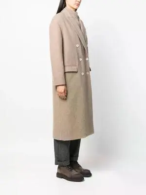 Brunello Cucinelli Double-breasted Cashmere Coat