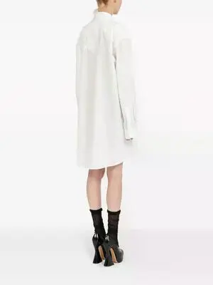 MAISON MARGIELA Cotton Poplin Mini Shirtdress
