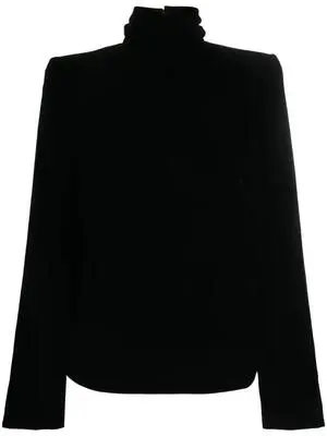 Saint Laurent Straight Hem Blouses