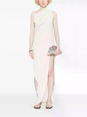 Rick Owens Athena Arrowhead Maxi Dress - Neutrals